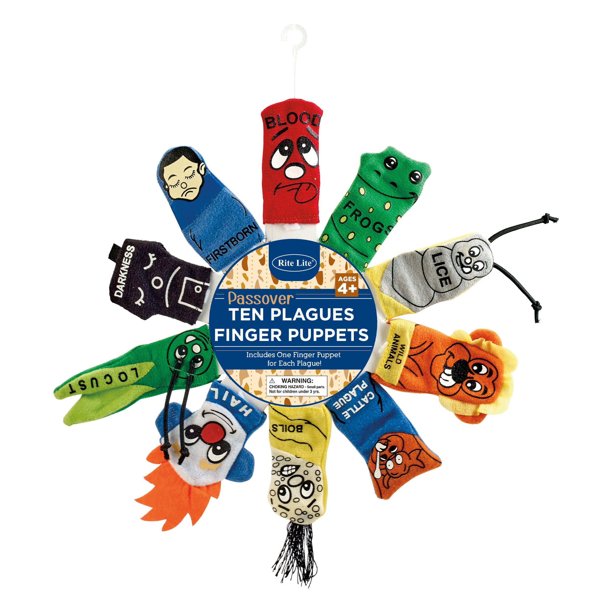 Passover Ten Plagues Finger Puppets – Illinois Holocaust Museum ...